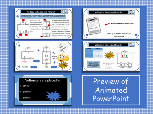 Voltage in Series and Parallel Circuits Explained - Distance Learning ...