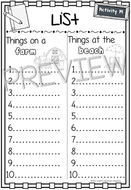 July writing journal (booklet) | Teaching Resources