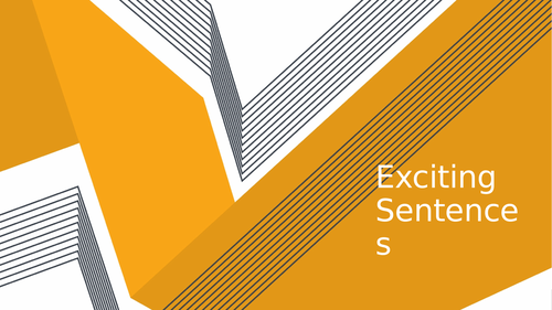 Alan Peat Exciting Sentences | Teaching Resources
