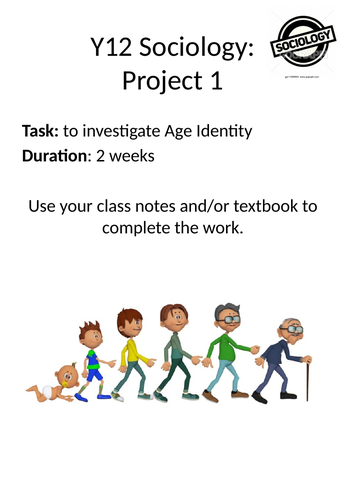 OCR A level sociology booklet- Age identity - distance learning ...