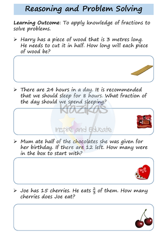 Fractions (Ratio) - AQA Entry Level 3 Maths | Teaching Resources