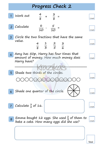 Fractions (Ratio) - AQA Entry Level 3 Maths | Teaching Resources