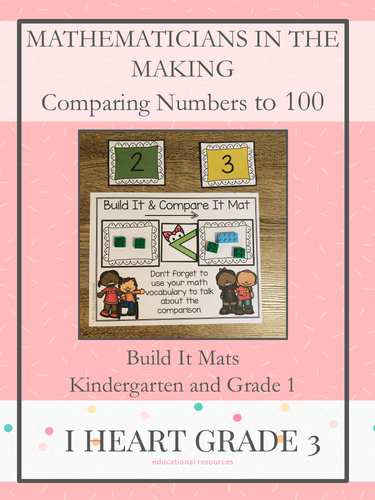 Build it and Compare Mats Centre Activity | Teaching Resources