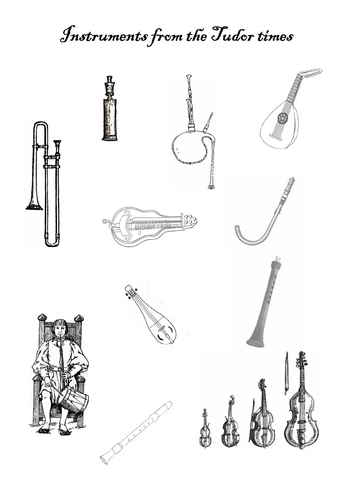 Tudor Music and Dance | Teaching Resources
