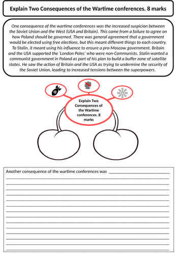 Cold War origins & War Time Conferences | Teaching Resources
