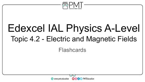 Edexcel IAL Physics Flashcards | Teaching Resources Edexcel IAL Physics Flashcards | Teaching Resources