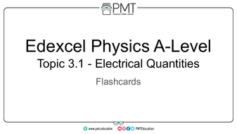 Edexcel A-level Physics Flashcards | Teaching Resources