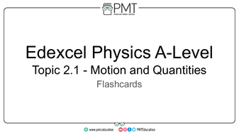Edexcel A-level Physics Flashcards | Teaching Resources