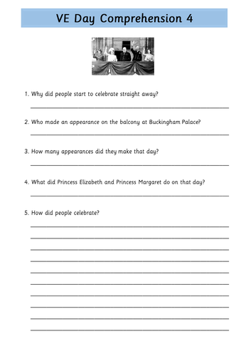 VE Day | Teaching Resources