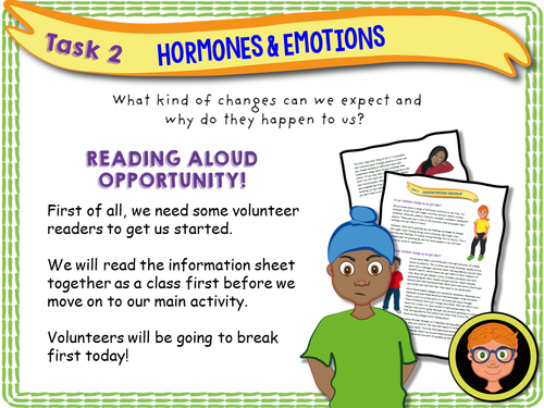 Hormones + Emotions PSHE | Teaching Resources