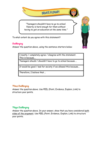 Hormones + Emotions PSHE | Teaching Resources