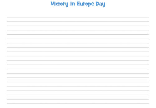 VE Day | Teaching Resources