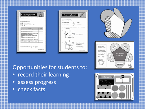 Current Electricity - Ohms Law Homeschool and Distance Learning Lesson ...