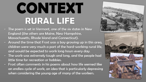 Out, Out- Robert Frost - Double Lesson! | Teaching Resources