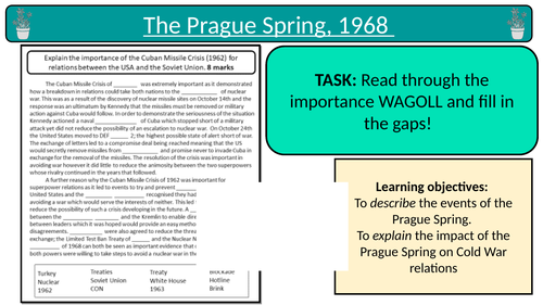 The Prague Spring | Teaching Resources