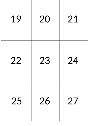 Number Skills Card Game | Teaching Resources