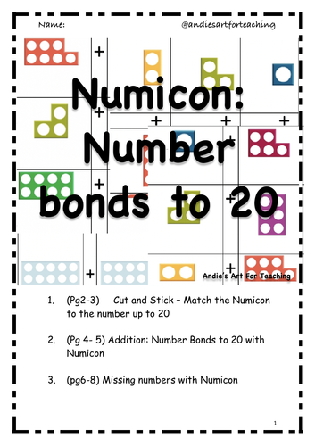 Numicon Addition to ten and twenty KS1 | Teaching Resources