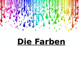 Die Farben - Colours in German - lesson and activity sheets | Teaching ...