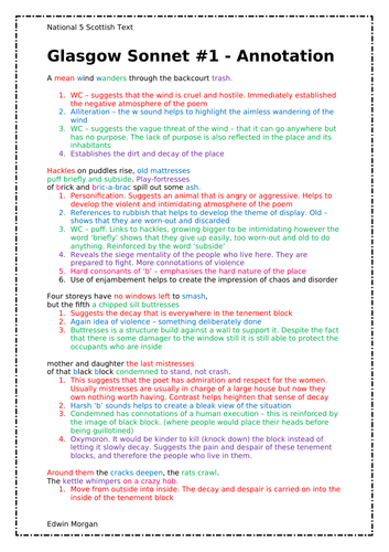 Edwin Morgan Scottish Text Bundle | Teaching Resources