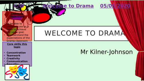 Year 7 Introduction to Drama PowerPoint | Teaching Resources