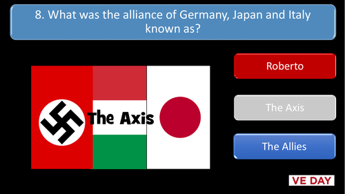 VE Day Quiz | Teaching Resources