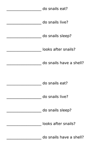 Giant African Land Snail Non-Fiction Planning | Teaching Resources