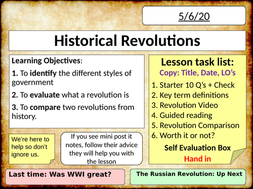 Russian Revolution & Civil War Pack | Teaching Resources