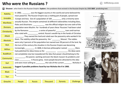 Russian Revolution & Civil War Pack | Teaching Resources