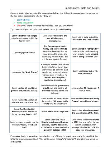 Russian Revolution & Civil War Pack | Teaching Resources