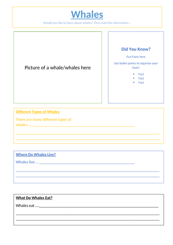 The Storm Whale Bundle | Teaching Resources