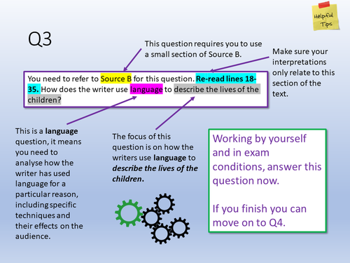 English Language Paper 2 Mock | Teaching Resources
