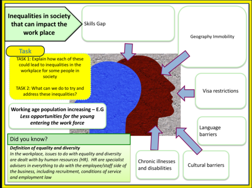 Diversity and Inclusion in the workplace Careers | Teaching Resources