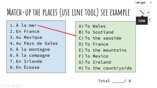 French les vacances holidays recap and reading task | Teaching Resources