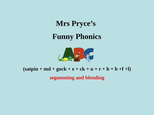 satpin md gock ck eur hb fl Mrs Pryce's Phonics | Teaching Resources