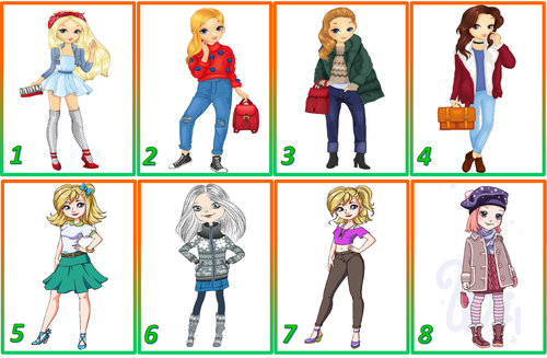 Clothes in French. Describing people. Les vêtements. Jeu de description ...