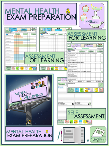 Mental Health and Exams Unit Baseline PSHE Assessment | Teaching Resources