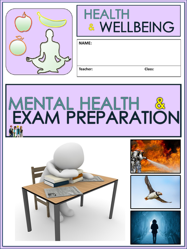 Mental Health & Exams PSHE Unit - Student Work Booklet | Teaching Resources