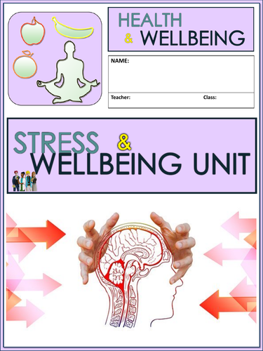 Stress and Wellbeing PSHE Unit - Student Work Booklet | Teaching Resources