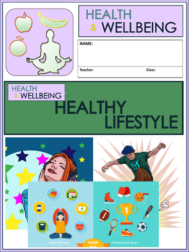 Healthy Lifestyles PSHE Unit - Student Work Booklet | Teaching Resources