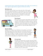 Mi Familia Lectura | My Family Spanish Reading | Teaching Resources