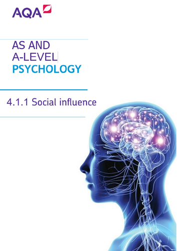 AQA Social Influence Pack for AS and A-level Psychology | Teaching ...