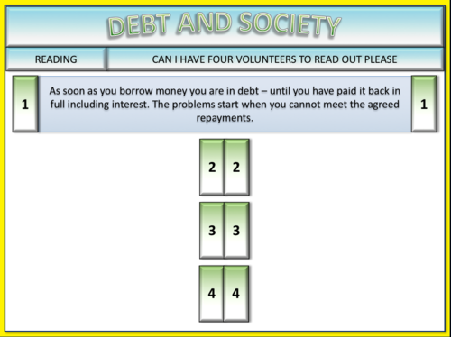 Managing debt Careers Lesson | Teaching Resources