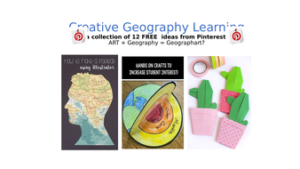 12 creative Geography learning ideas from pinterest | Teaching Resources