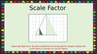 Maths Scale Factor Ratio Year 6 | Teaching Resources