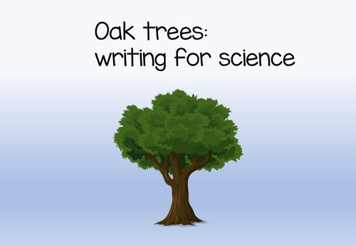 KS1 trees: writing for science | Teaching Resources