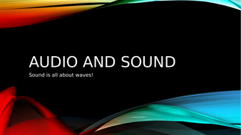 Sound Representation - PowerPoint | Teaching Resources