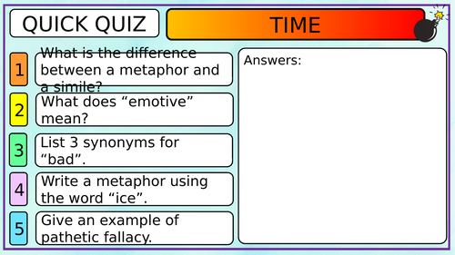 GCSE English Creative Writing Lesson Series | Teaching Resources