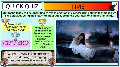 GCSE English Creative Writing Lesson Series | Teaching Resources