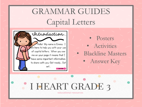 Grammar Guides - Capital Letters | Teaching Resources