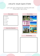 Create Your Own Story Worksheet - Primary School Resource | Teaching ...